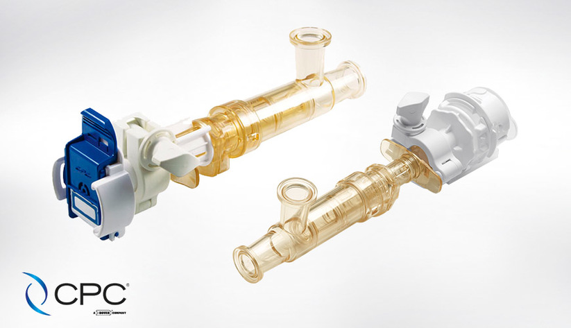 CPC AseptiQuick STC combinatie connector met Steam-Thru